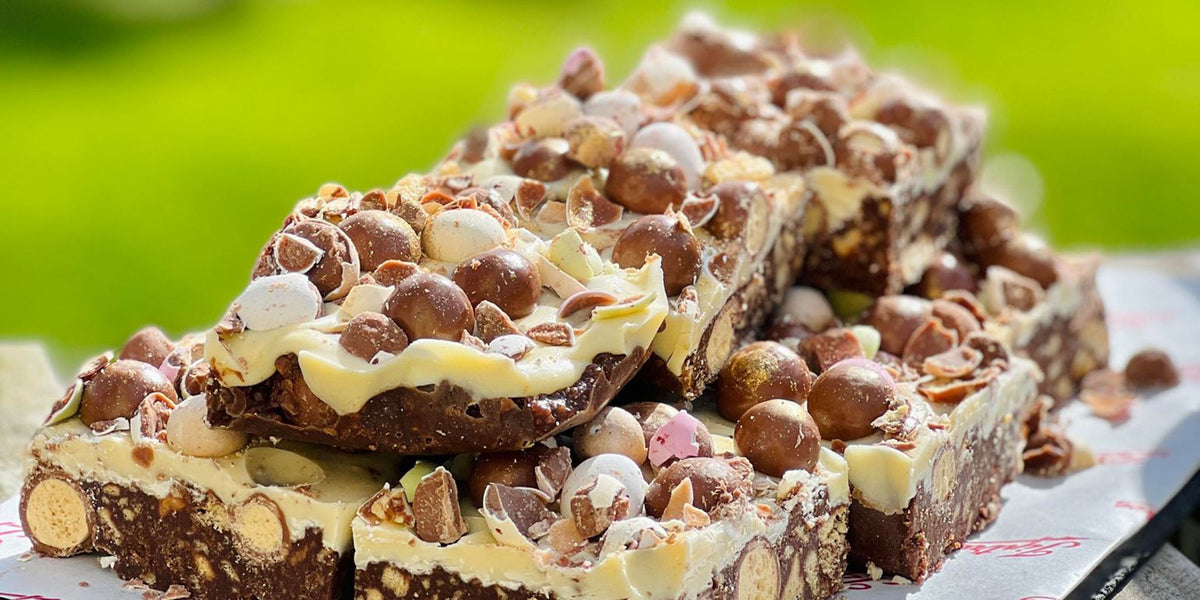 Danni’s Mini Egg Malteser Crunch: – Tiptree Tea Rooms