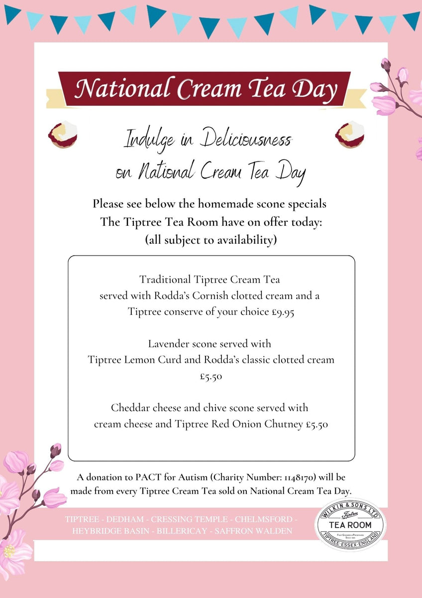 Tiptree Cream Tea Specials – Tiptree Tea Rooms